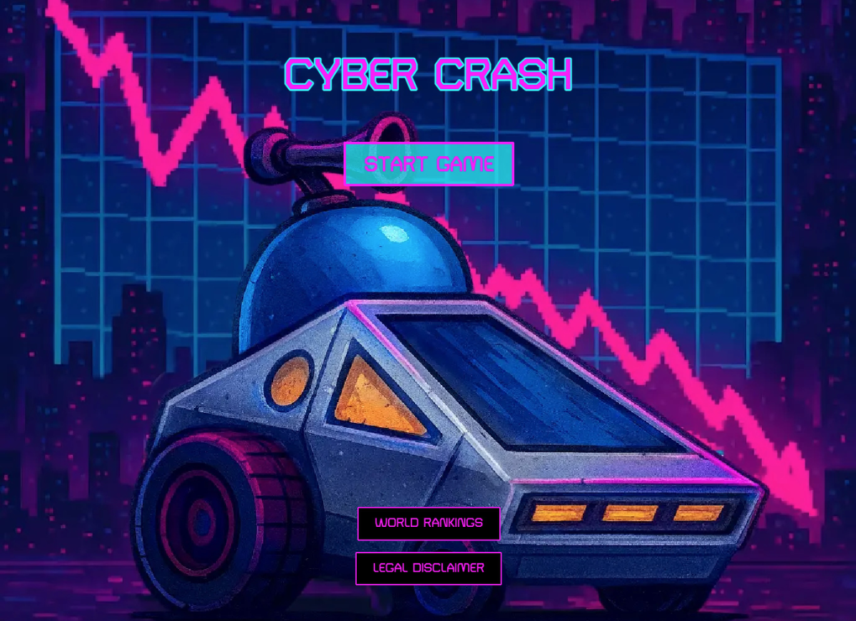 Cyber Crash - Drive Down The Share Price!